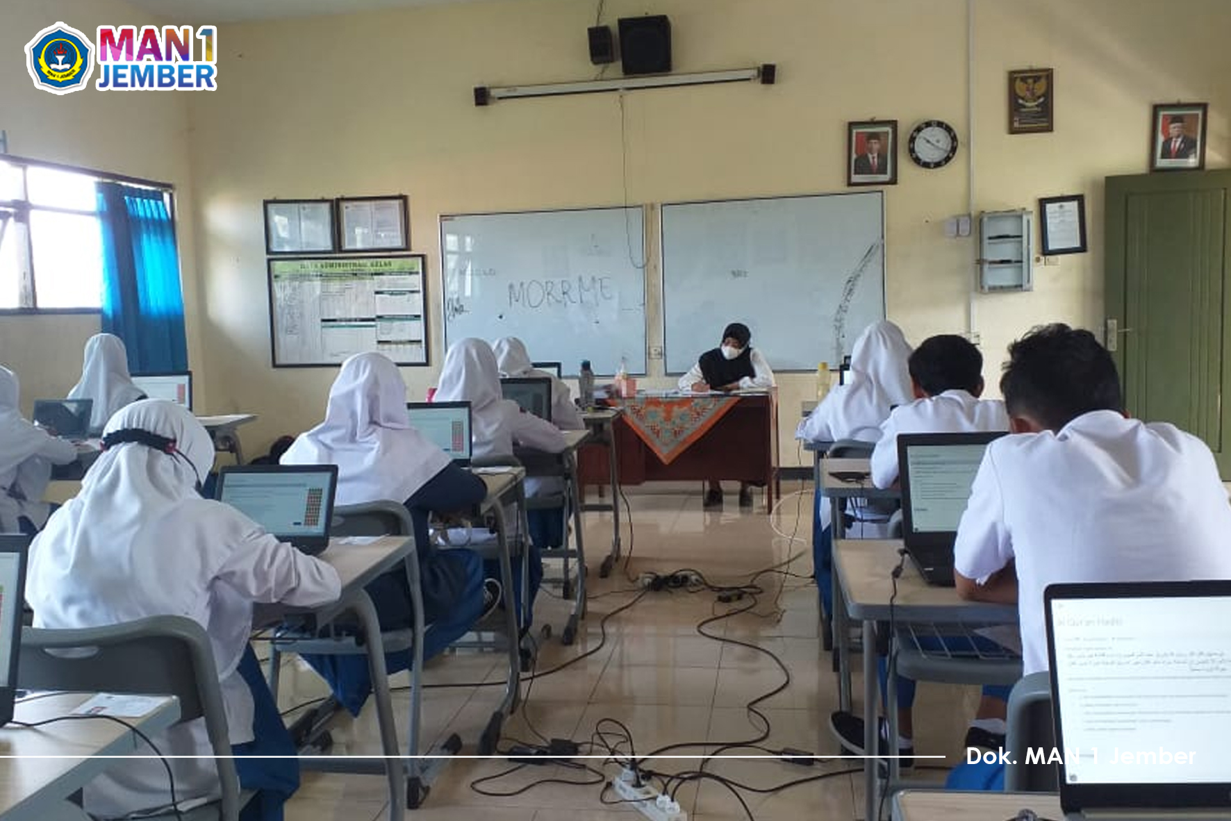 PELAKSANAAN UJIAN MADRASAH MAN 1 JEMBER TAHUN 2022 SUKSES – Madrasah ...