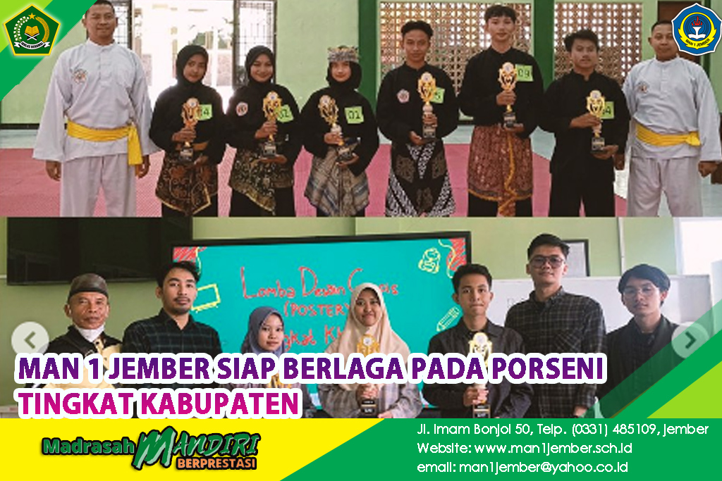 LOLOS SELEKSI TAHAP AWAL, MAN 1 JEMBER SIAP BERLAGA PADA PORSENI ...