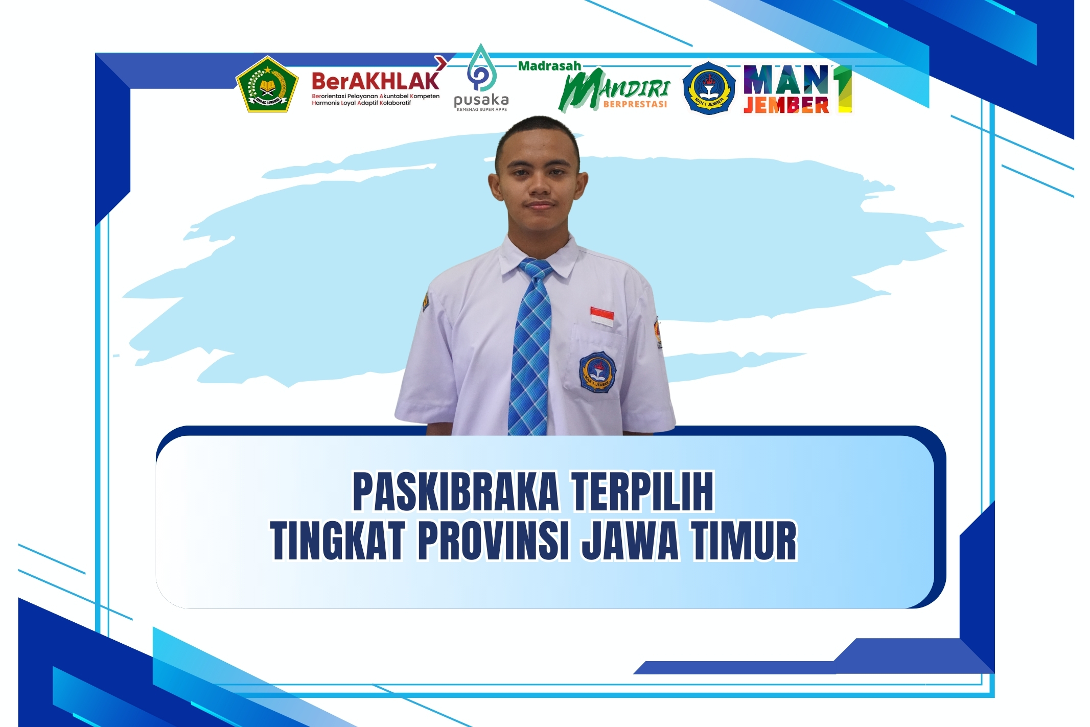 Siswa MAN 1 Jember Menjadi Paskibraka Terpilih Tingkat Provinsi Jawa ...